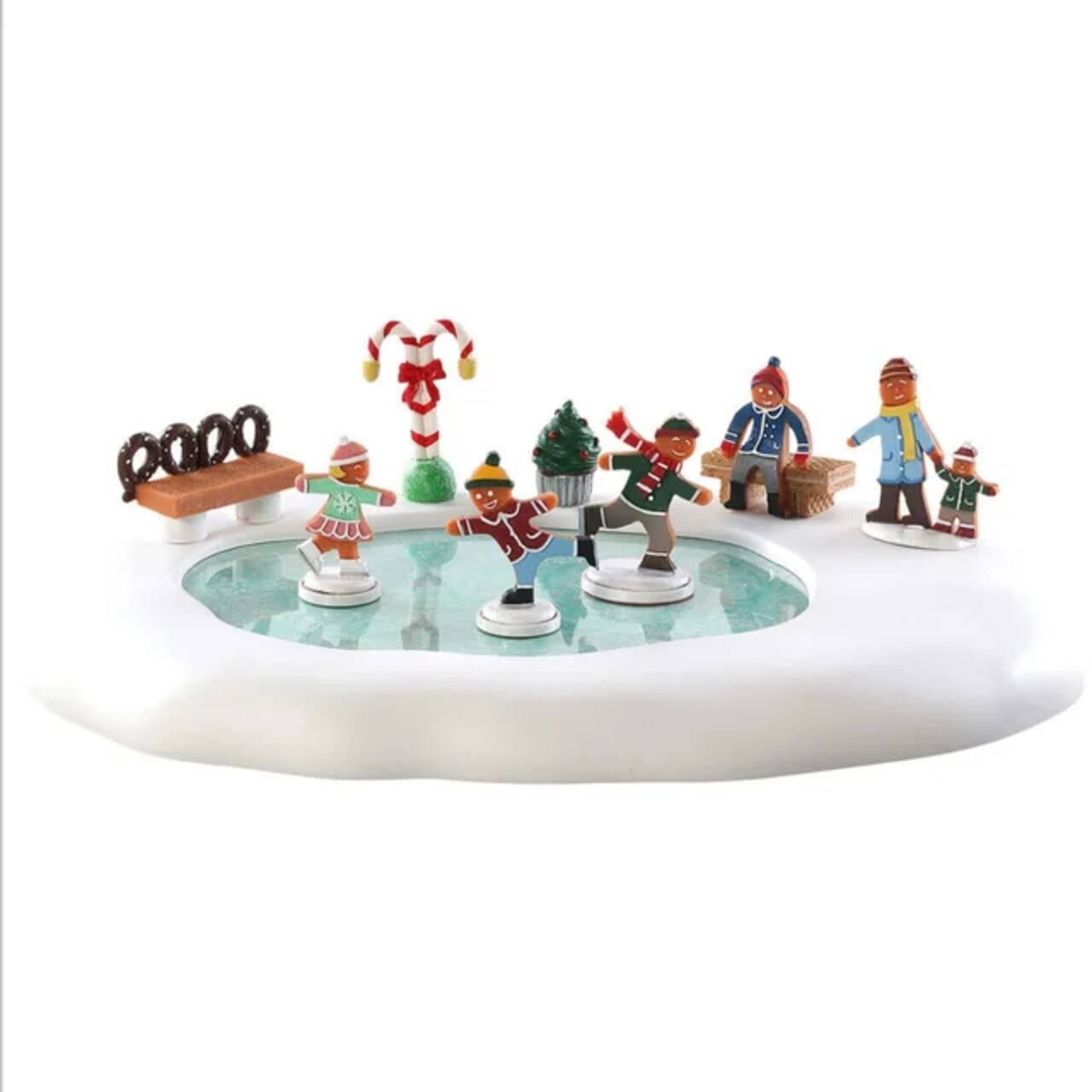 Lemax Sugar & Spice Gingerbread Skating Pond | Michaels Lemax Sugar & Spice Gingerbread Skating Pond | Michaels